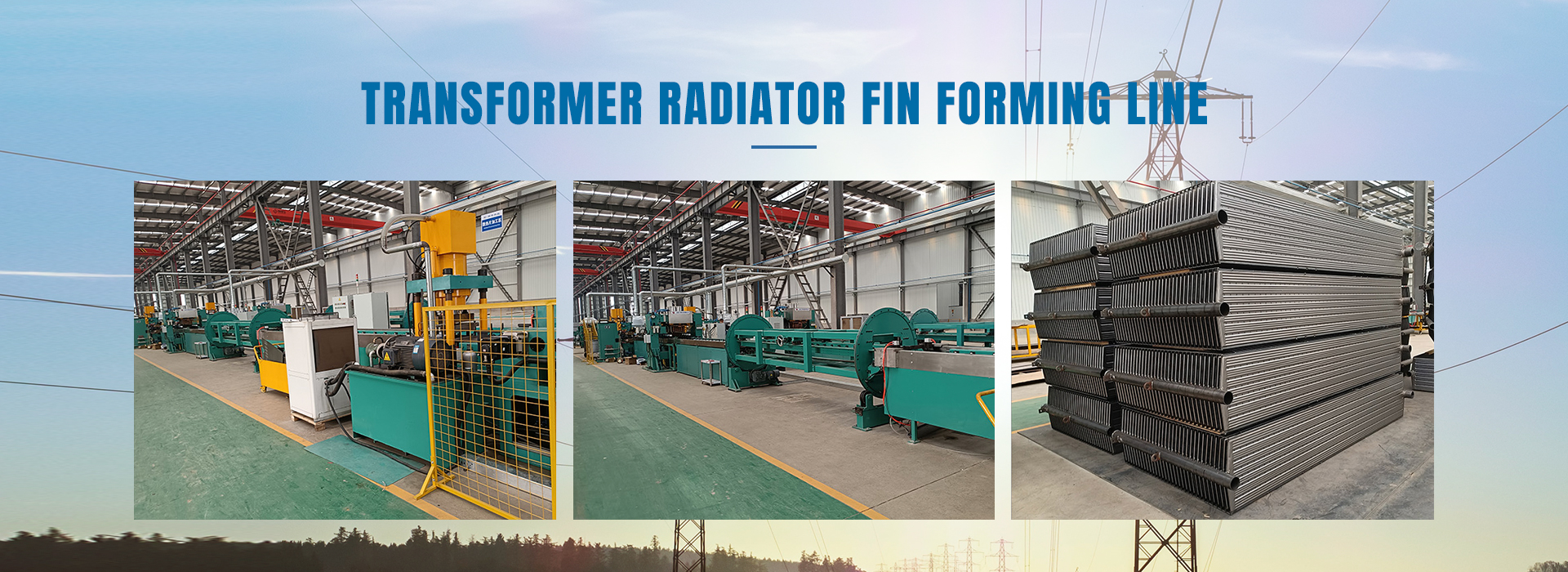 transformer radiator fin forming line , transformer radiator making ...